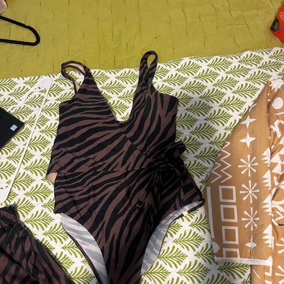 summersalt | Swim | Summersalt Zebra Print Onepiece Swim Set | Poshmark
